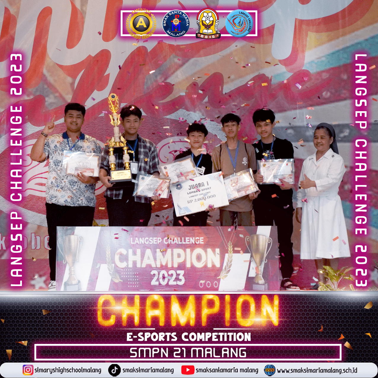 WINNER E-SPORTS COMPETITION LANGSEP CHALLENGE 2023